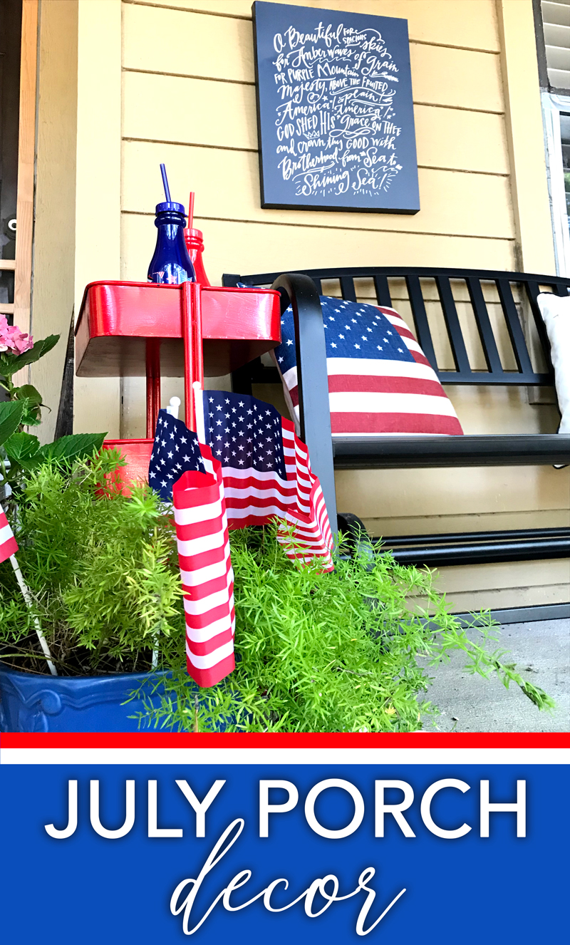 July Porch Decor – The Art of Americana